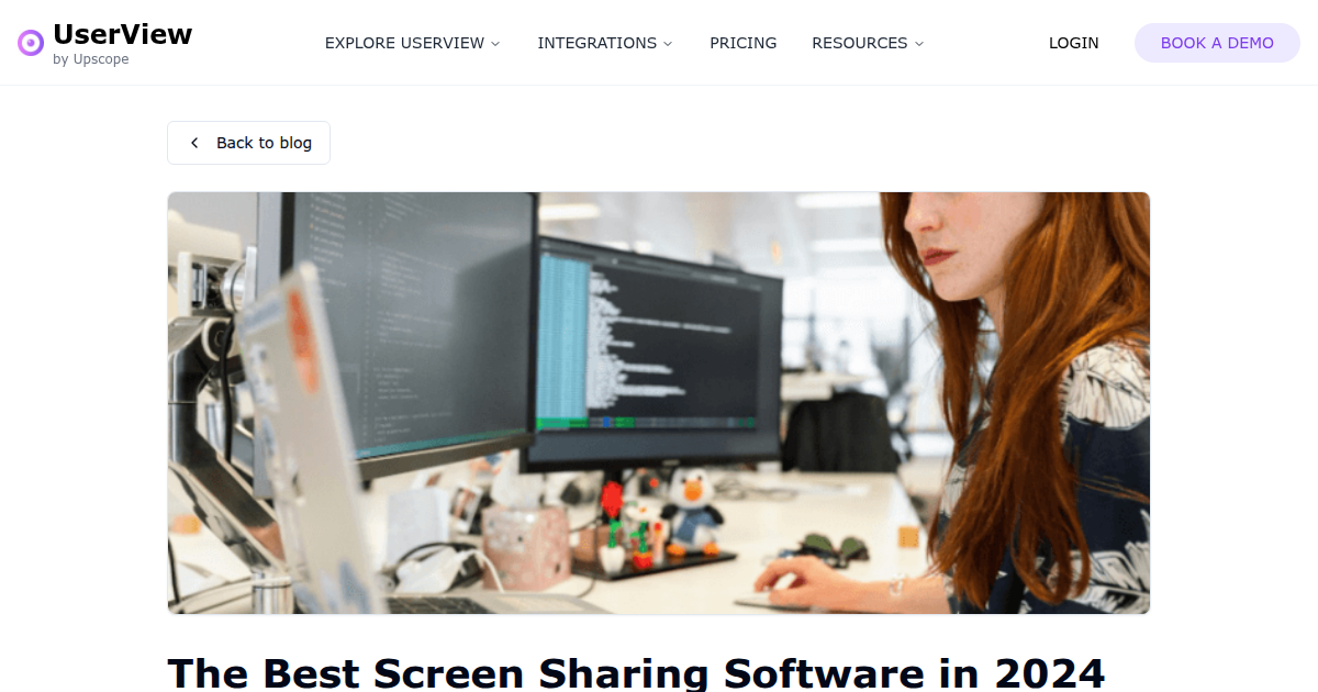 The Best Screen Sharing Software in 2024 | UserView Blog